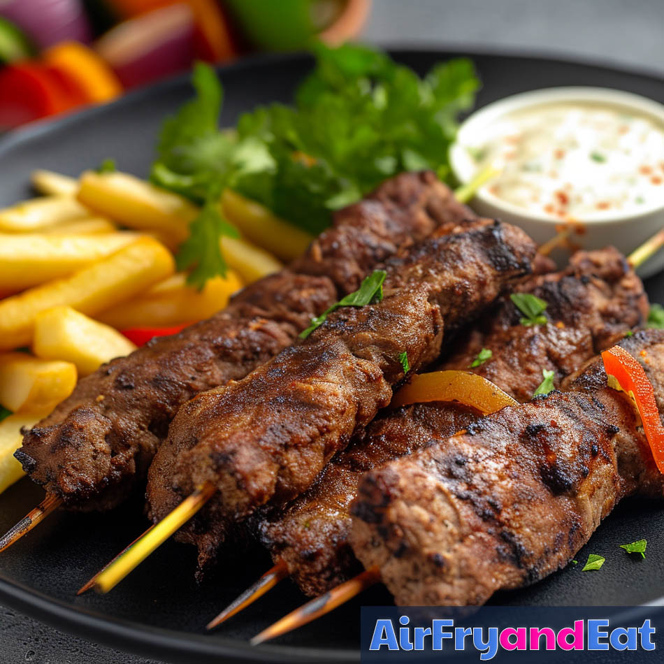 Air Fryer Lamb Kebab: Easy & Delicious Recipe | AirFryAndEat