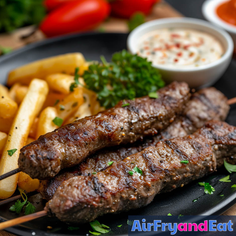 Air Fryer Lamb Kebab: Easy & Delicious Recipe | AirFryAndEat