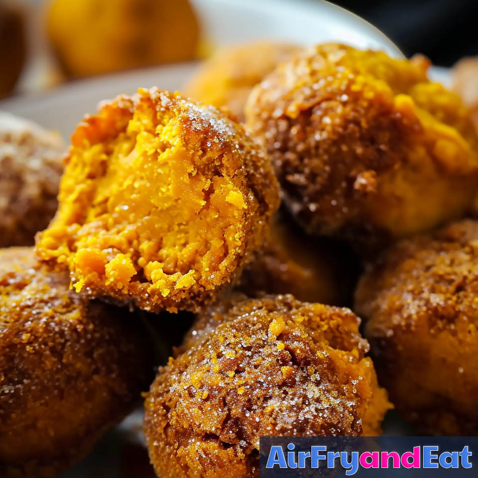 Air Fryer Pumpkin Fritters: Easy Recipe | AirFryAndEat