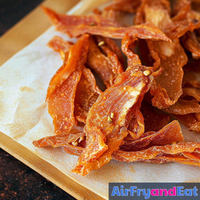 Chicken Jerky In The Air Fryer: The Best Recipe | AirFryAndEqat