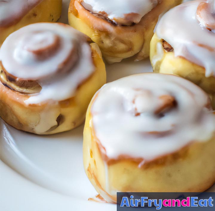 Air Fryer Cinnamon Rolls: These Taste Amazing! | AirFryAndEat