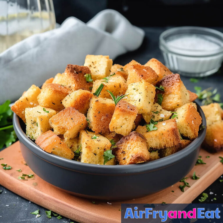 Air Fryer Croutons: The Best Recipe (Easy) | AirFryAndEat