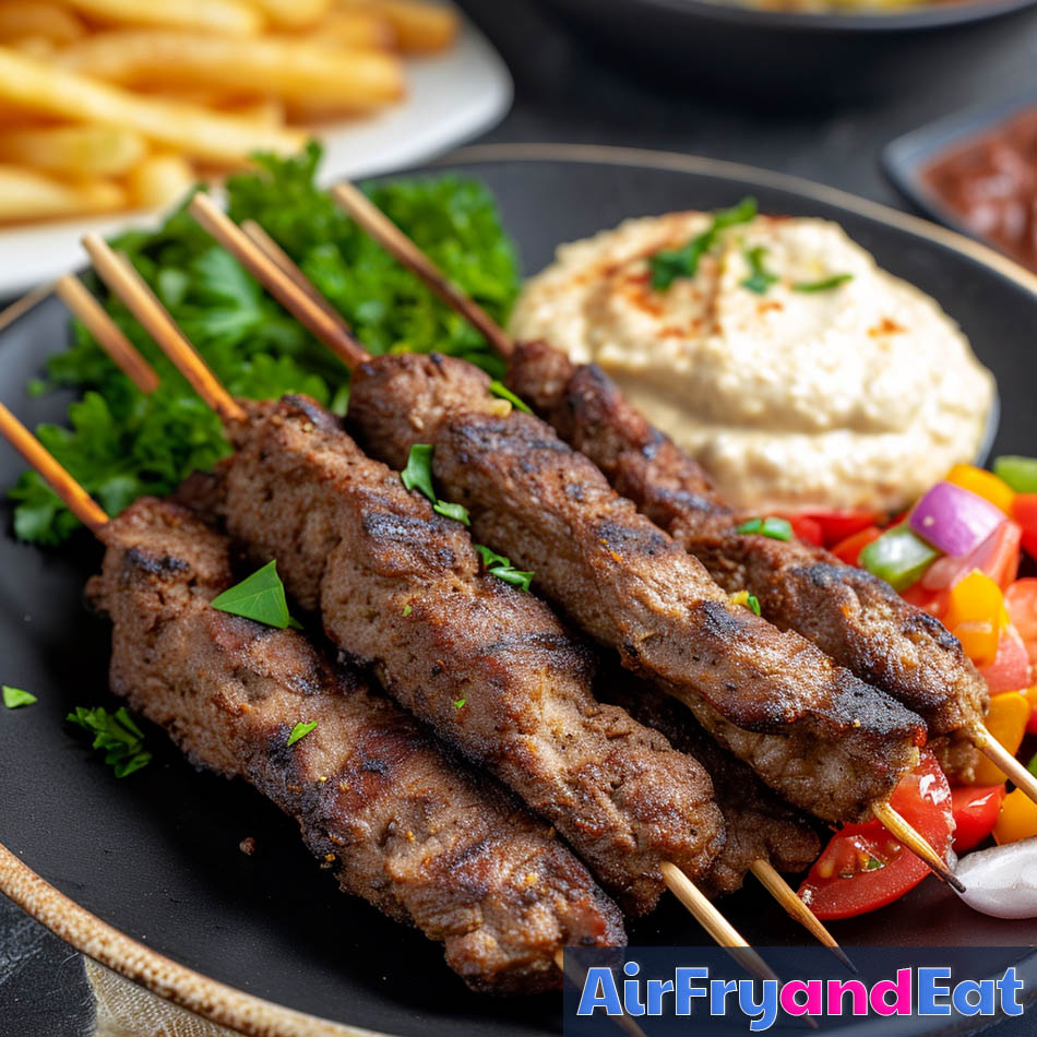 Air Fryer Lamb Kebab: Easy & Delicious Recipe | AirFryAndEat