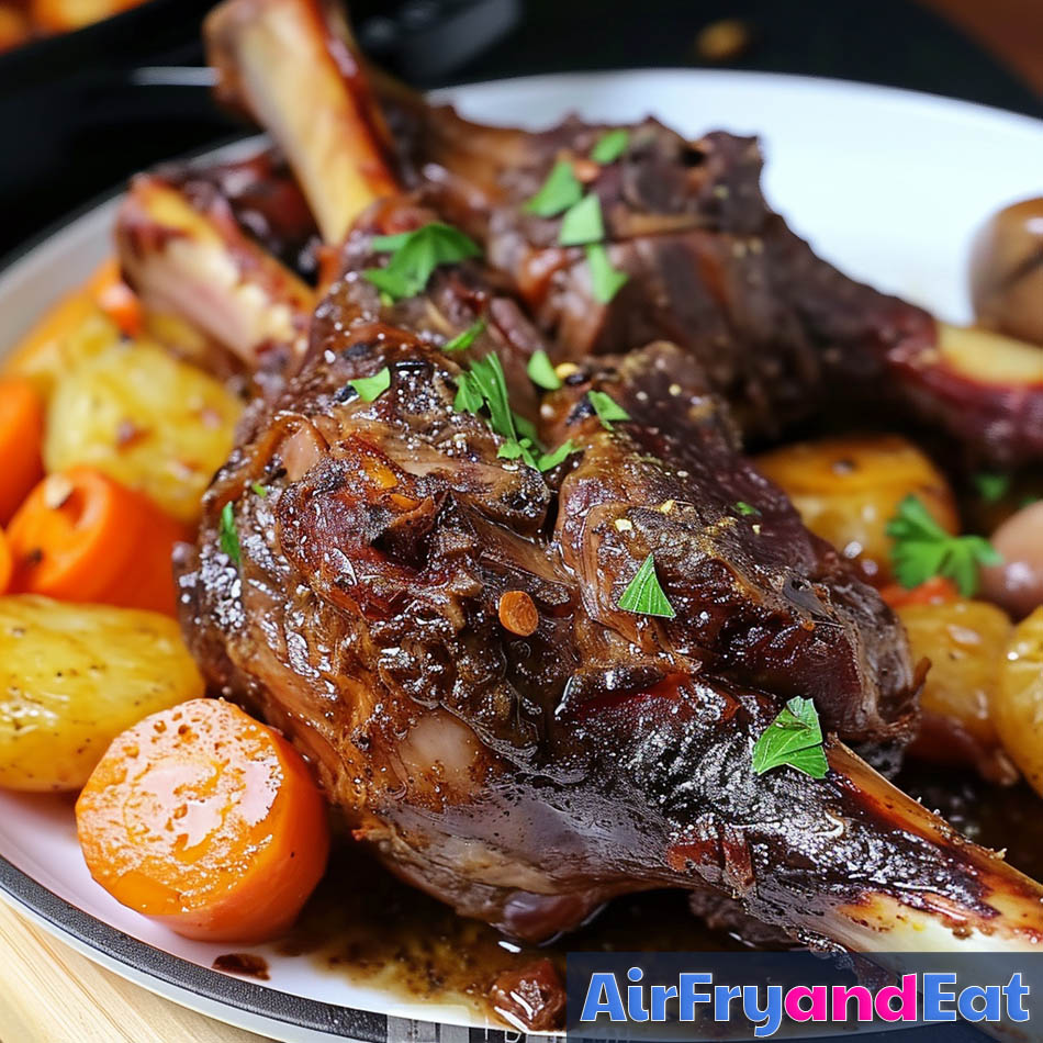 Air Fryer Lamb Shanks: Super Tender & Easy | AirFryAndEat