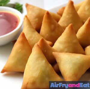 Frozen Samosa Air Fryer Recipe- Super Easy | AirFryAndEat